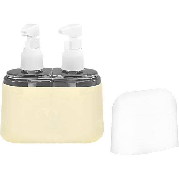 Mini Shampoo Dispenser Portable Travel Bottle Set Leak Proof Pump ...