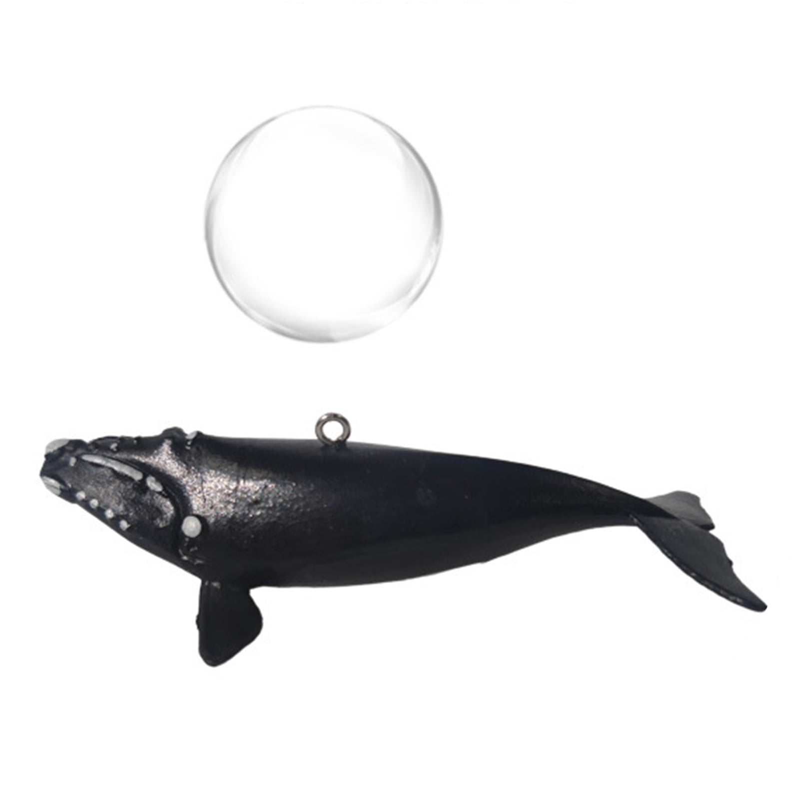 Mini Shark Simulated Floating Whales Aquarium Ornaments Realistic ...