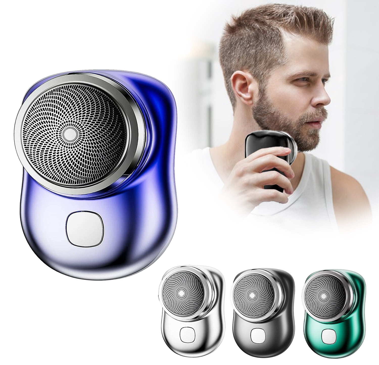 Mini-Shave Portable Electric Shaver, 2023 New Upgrade Mini Electric ...