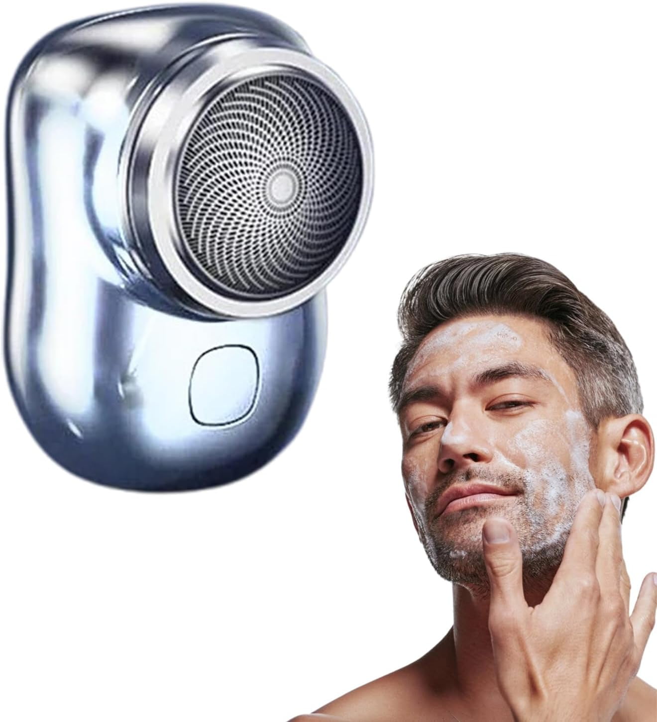 Mini-Shave Portable Electric Shaver, Mens Electric Razors for Shaving ...