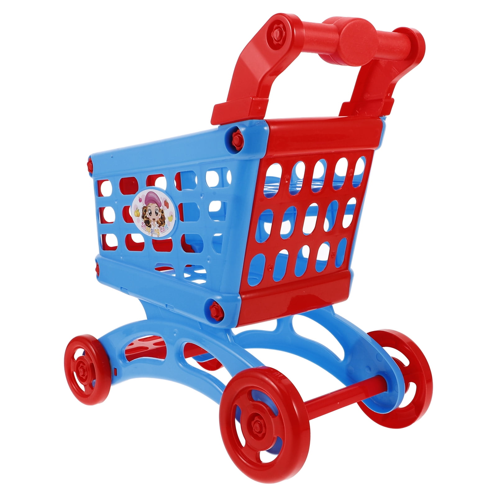 Mini Shopping Cart Toy Grocery Store Pretend Play Game Kids Mini ...