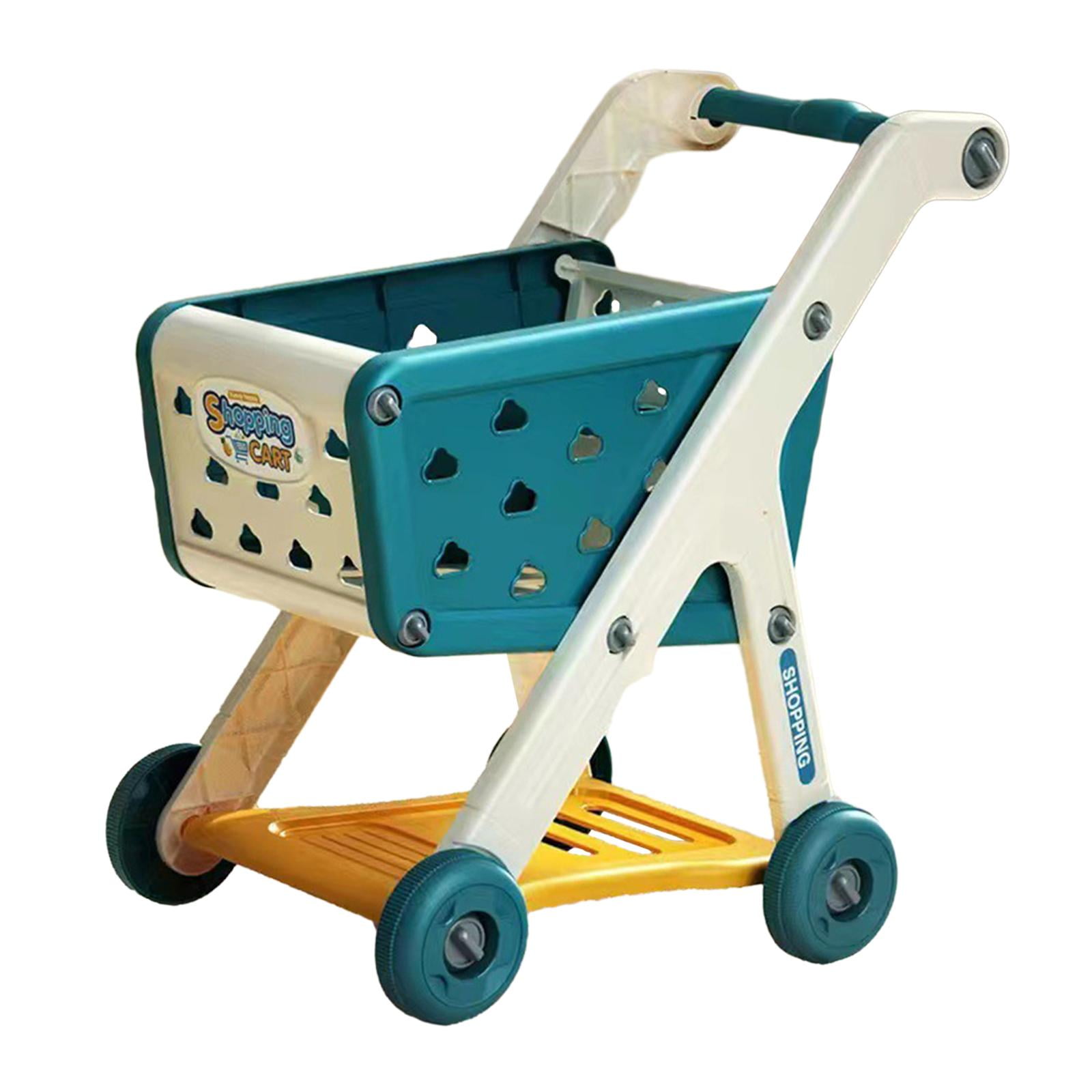 Mini Shopping Cart Toy Supermarket Handcart Deluxe Easy to Push ...