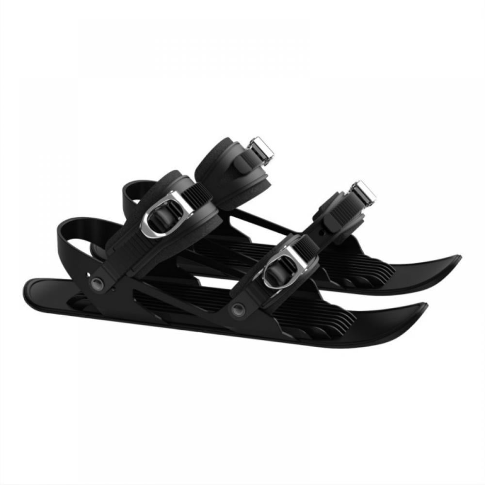 Mini Short Ski Skates, Upgraded Skiboards Attach to Skis Boots ...