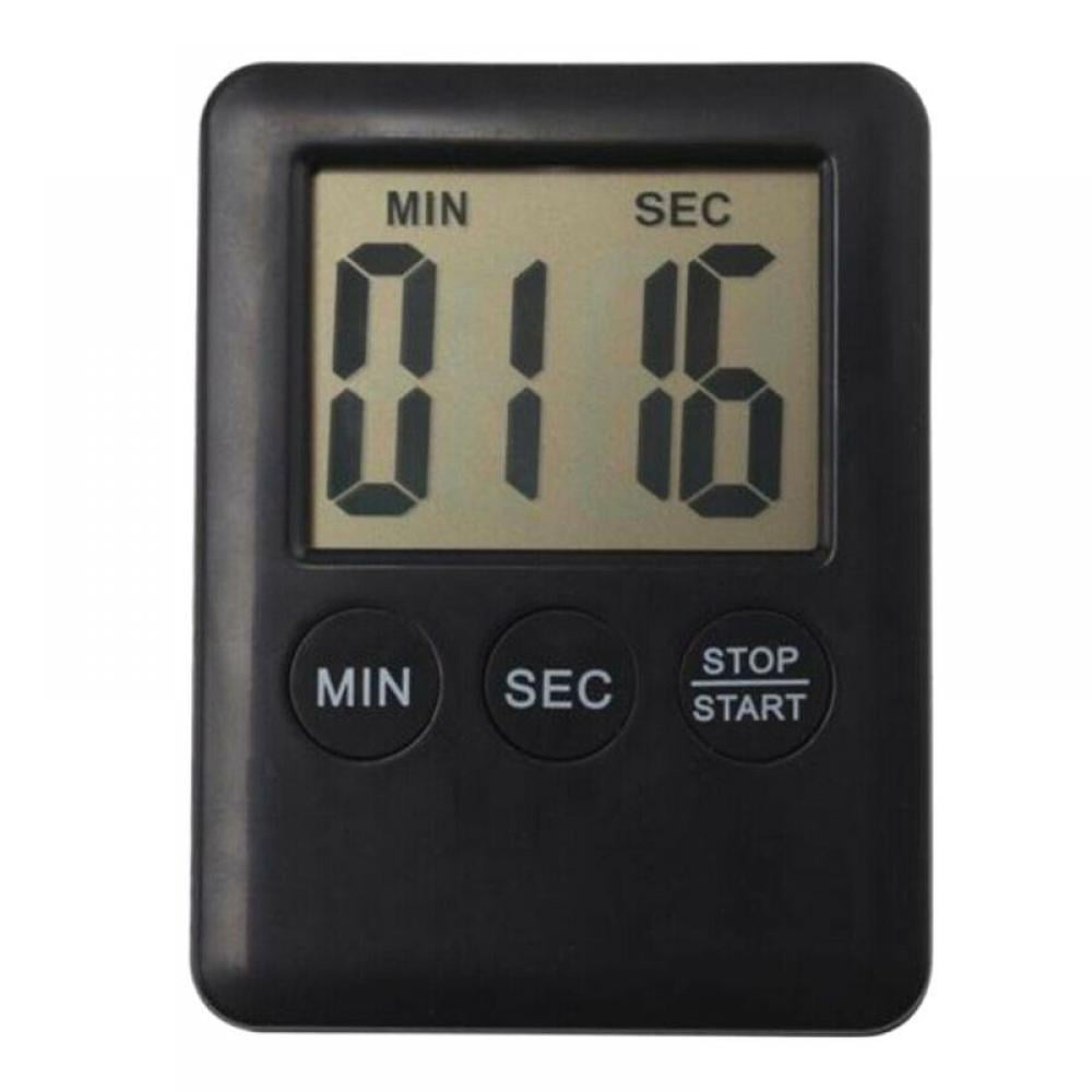 Mini Shower Clock Digital LCD Screen Timer for Kitchen Bathroom ...