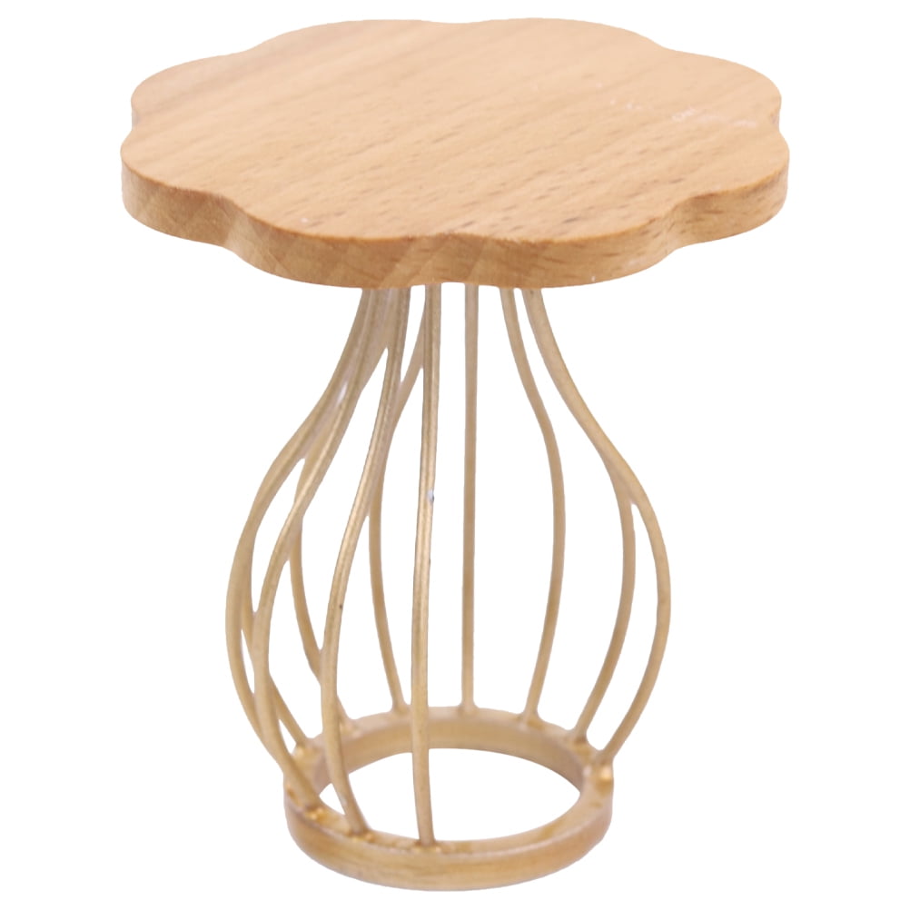 Mini Side Table Miniature Side Table Doll House End Table Decoration ...