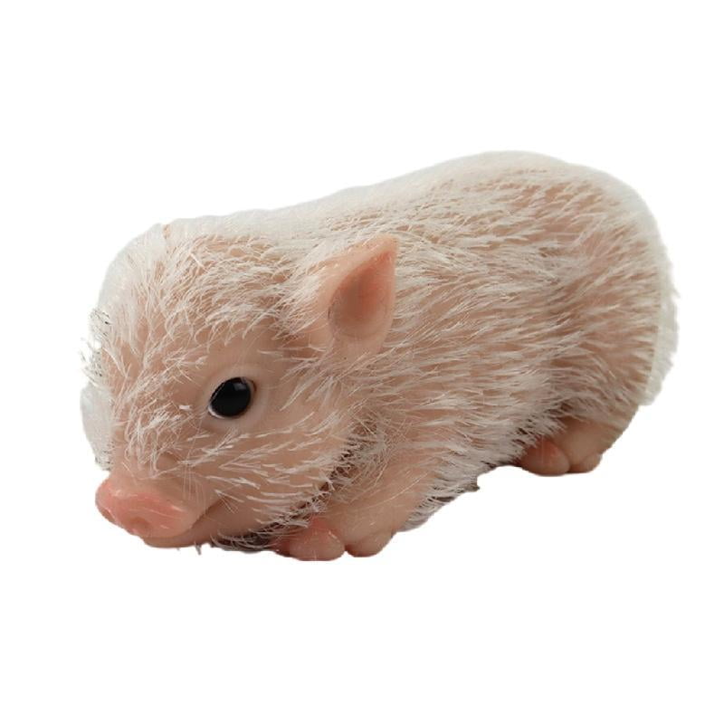 Mini Silicone Piggy Doll Perfect for Model Collector Toy Enthusiasts ...