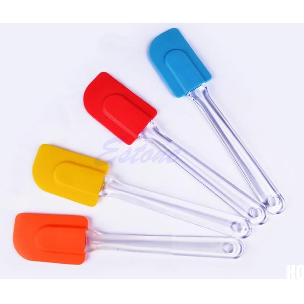 Mini Silicone Spatula Food Grade Material Flexible Scrapers Blending ...