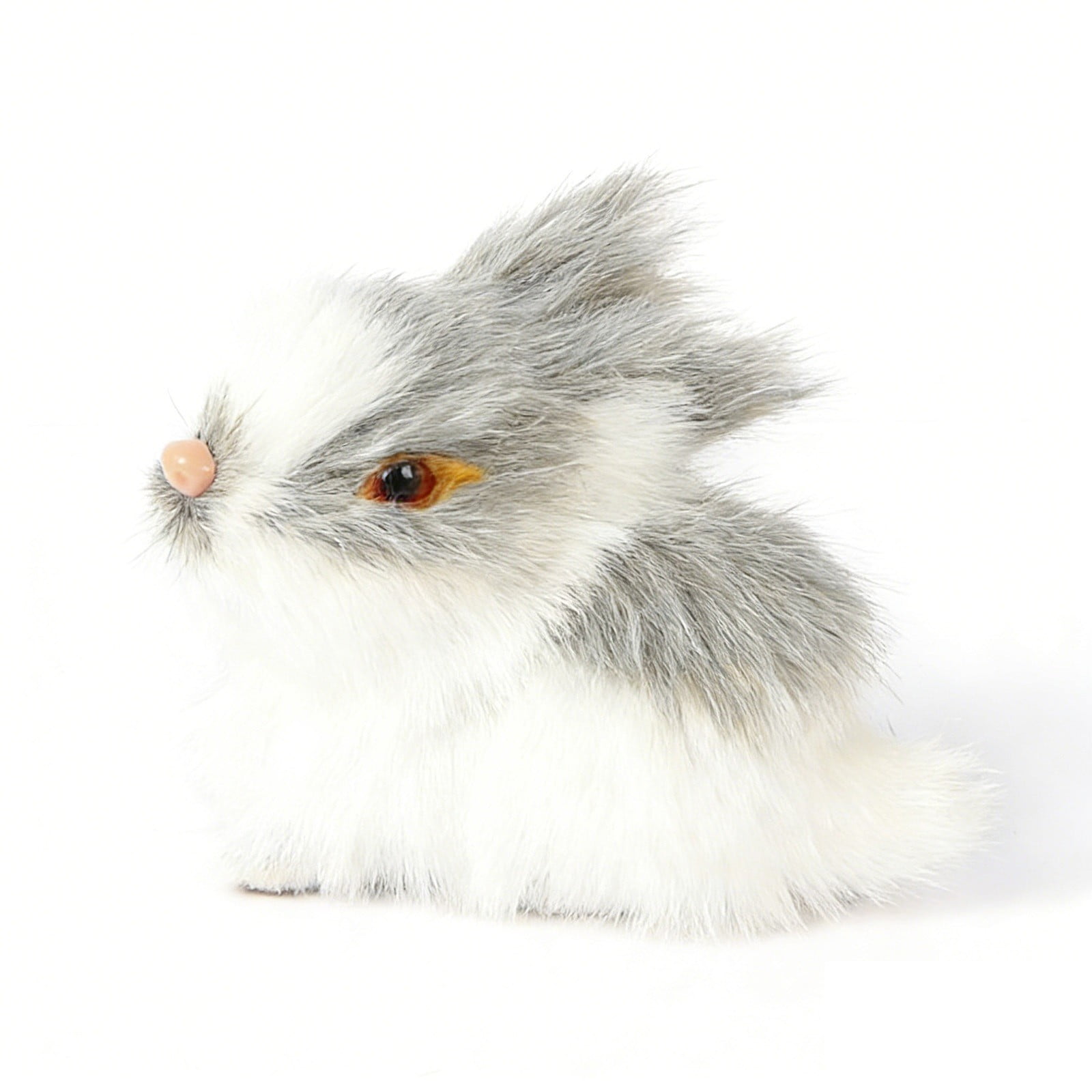 Mini Simulation Rabbits,Realistic Cute Plush Rabbits Lifelike Plush ...