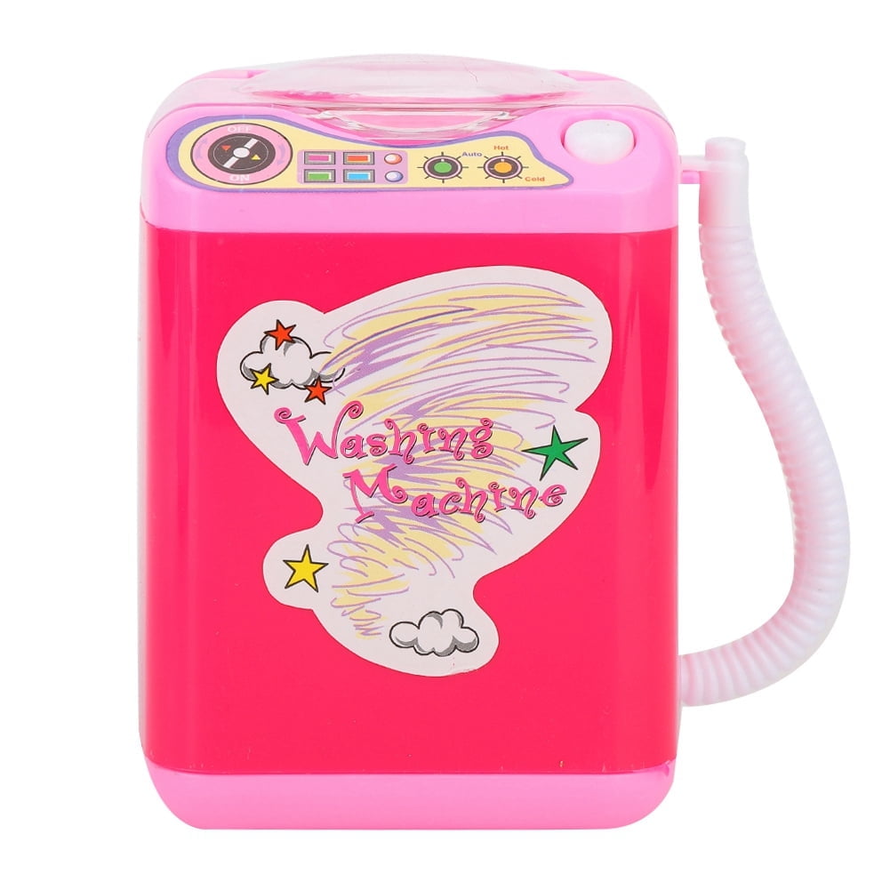 Mini Simulation Washing Machine Electric Make Up Brush Washing Machine ...