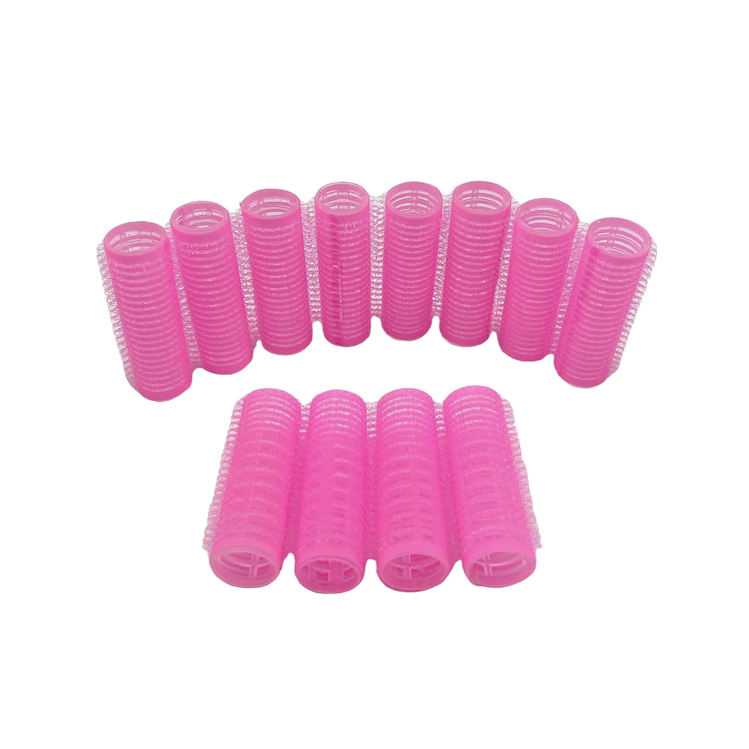 SOFTGAS Mini Hair Curlers, 15mm Self Grip Rollers, 12PCS, Plastic ...