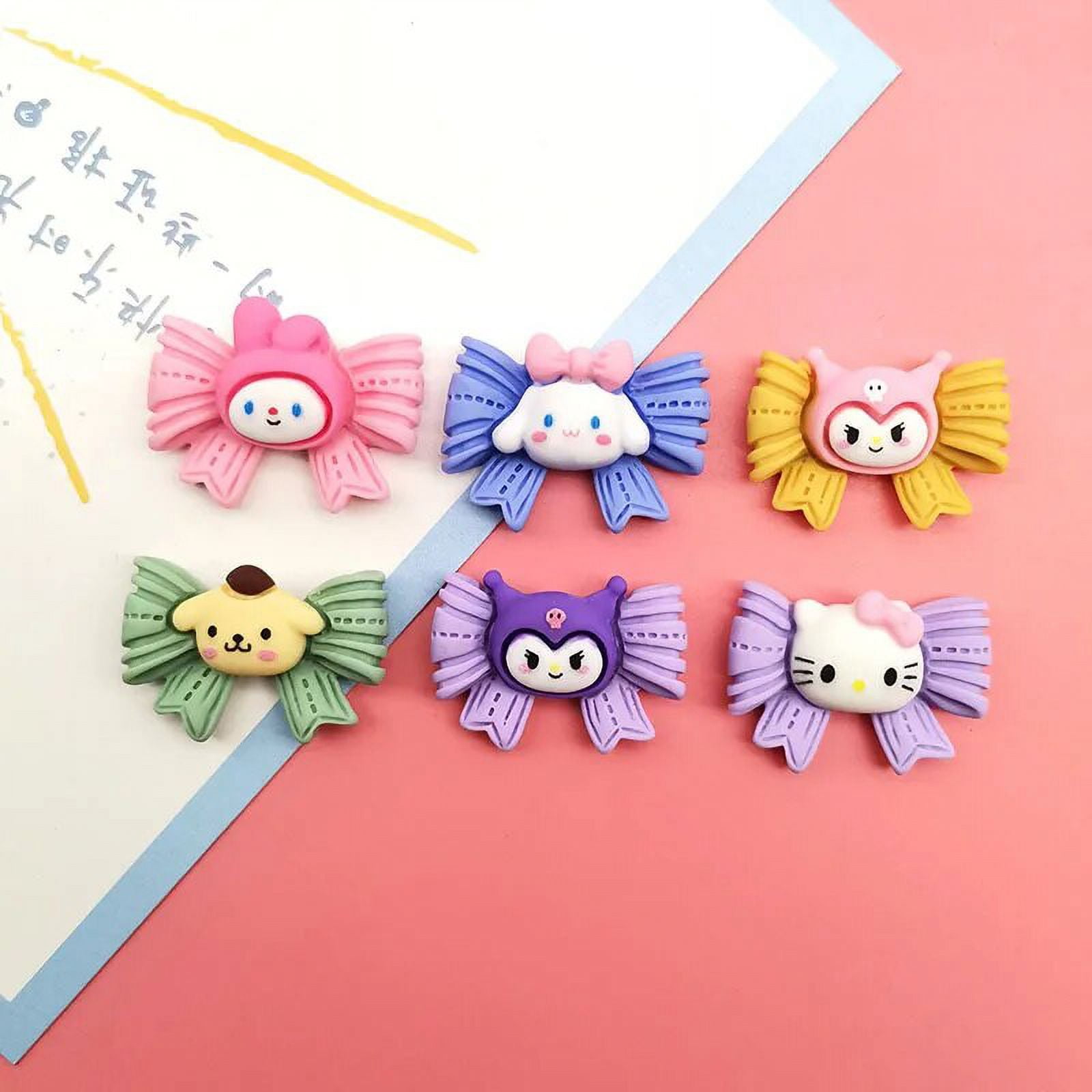 Mini Size Kawaii Hello Kitty Diy Accessories Sanrio Kuromi Anime My ...