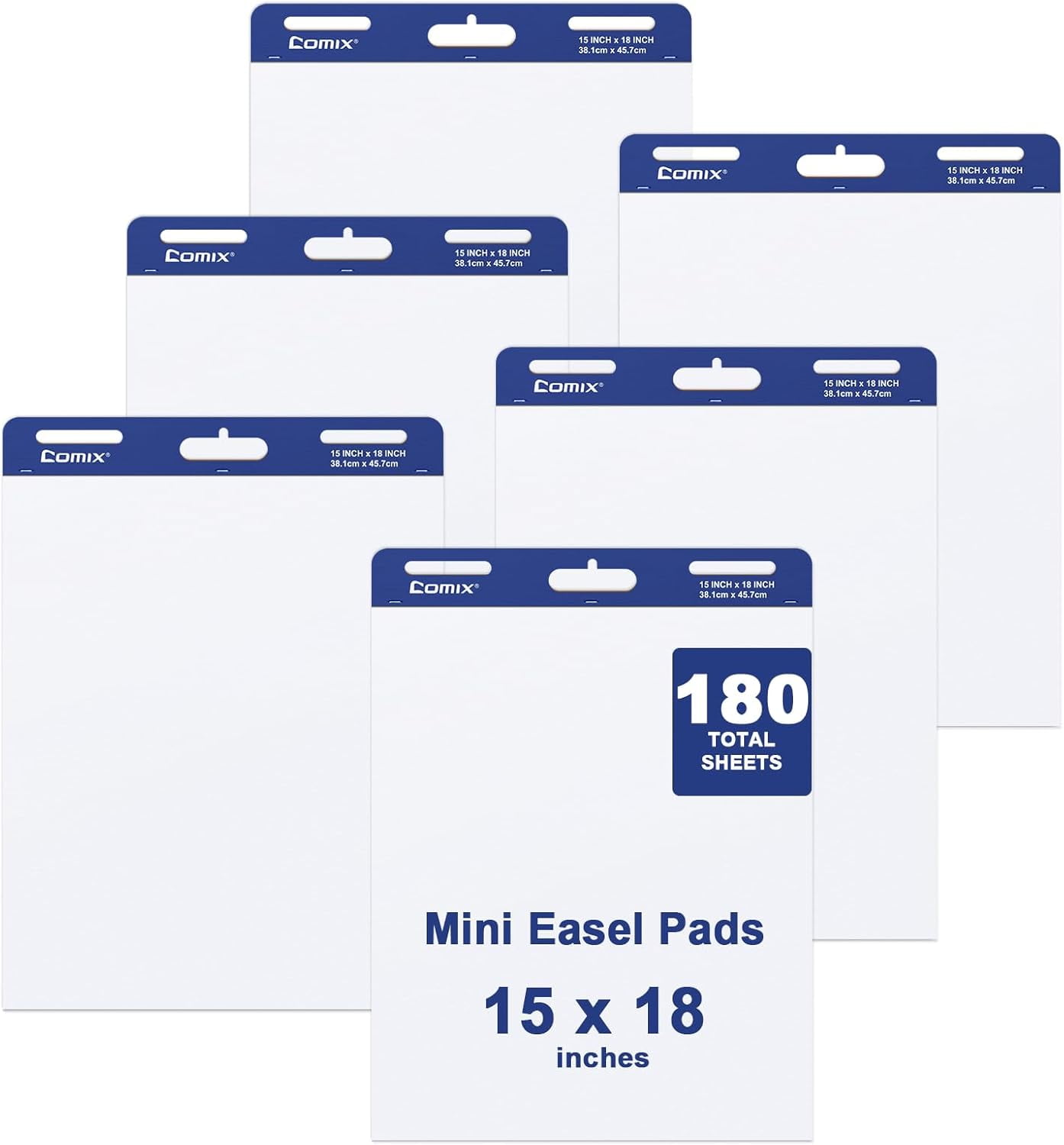 Mini Size Sticky Easel Pad, 15 X 18 Inches Flip Chart Paper for ...