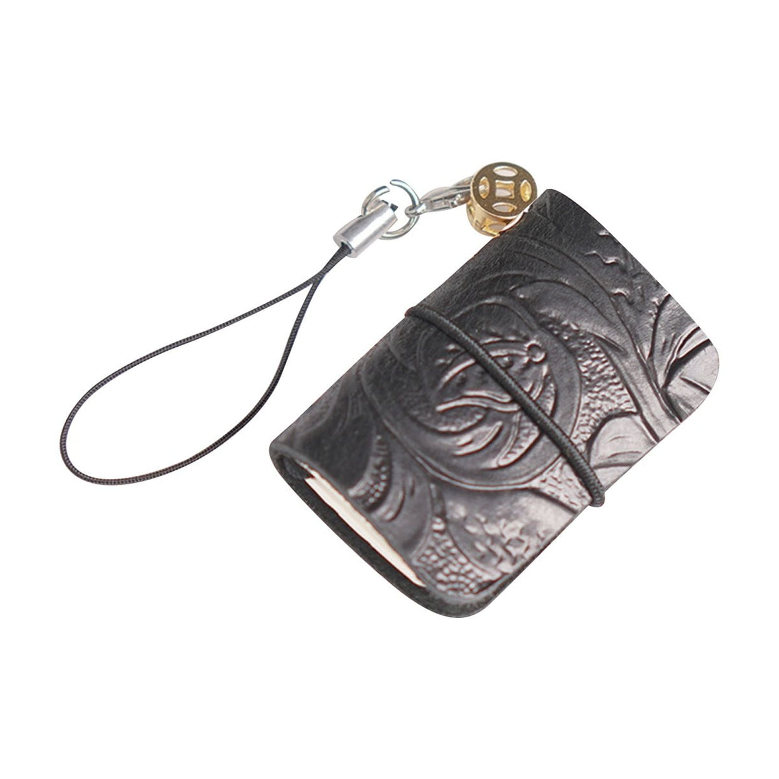 Mini Size Travelers Notebook with Leather Cover and Strap Notebook for ...