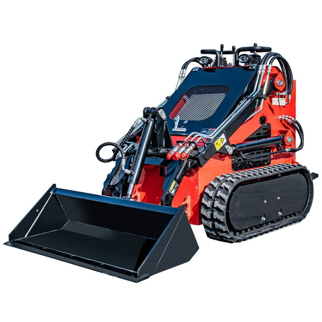 Mini Skid Steer Loader 22HP EPA Gas Engine, Dual-cylinder, Multi ...