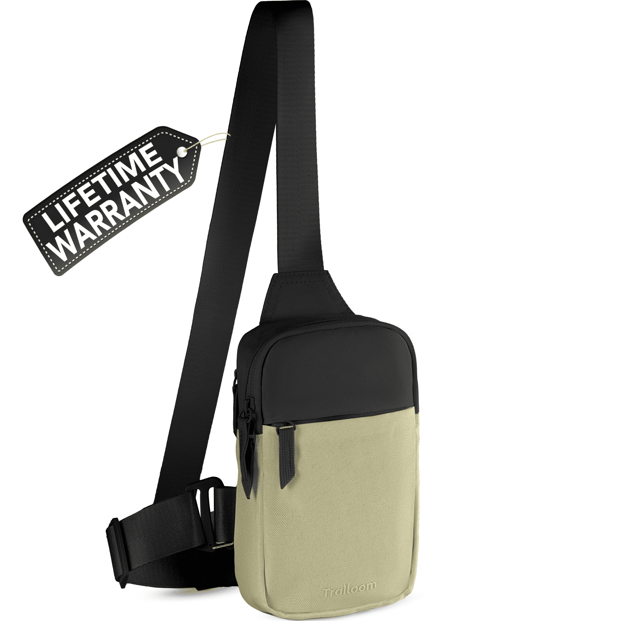 Mini Sling Bag Crossbody Fanny Pack Men & Women - Switchable Strap ...