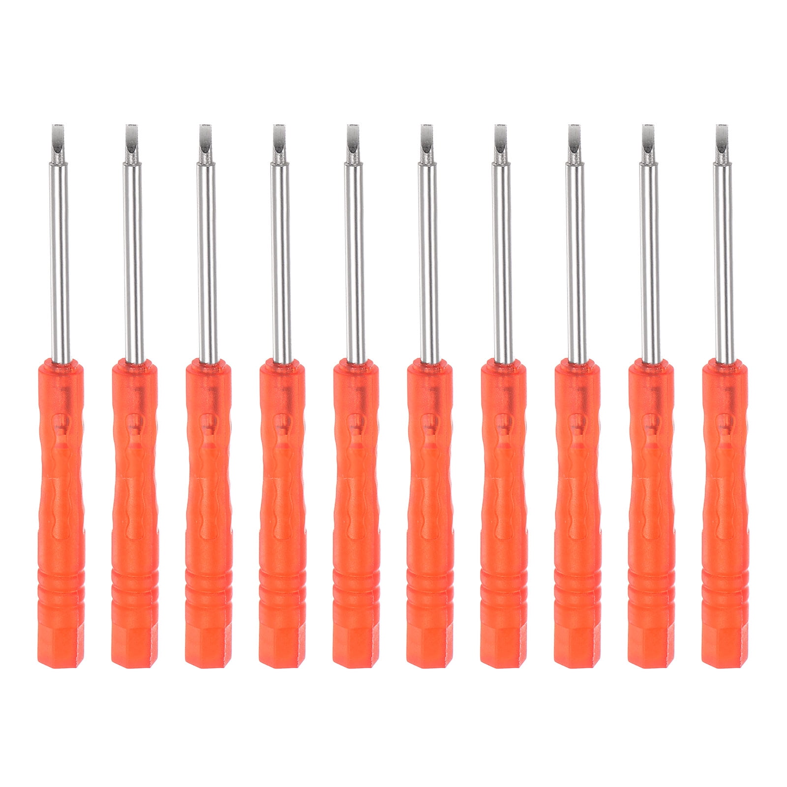 Mini Slotted Screwdriver, 2mm Flat Head for Electronics Repair, 10 Pack ...