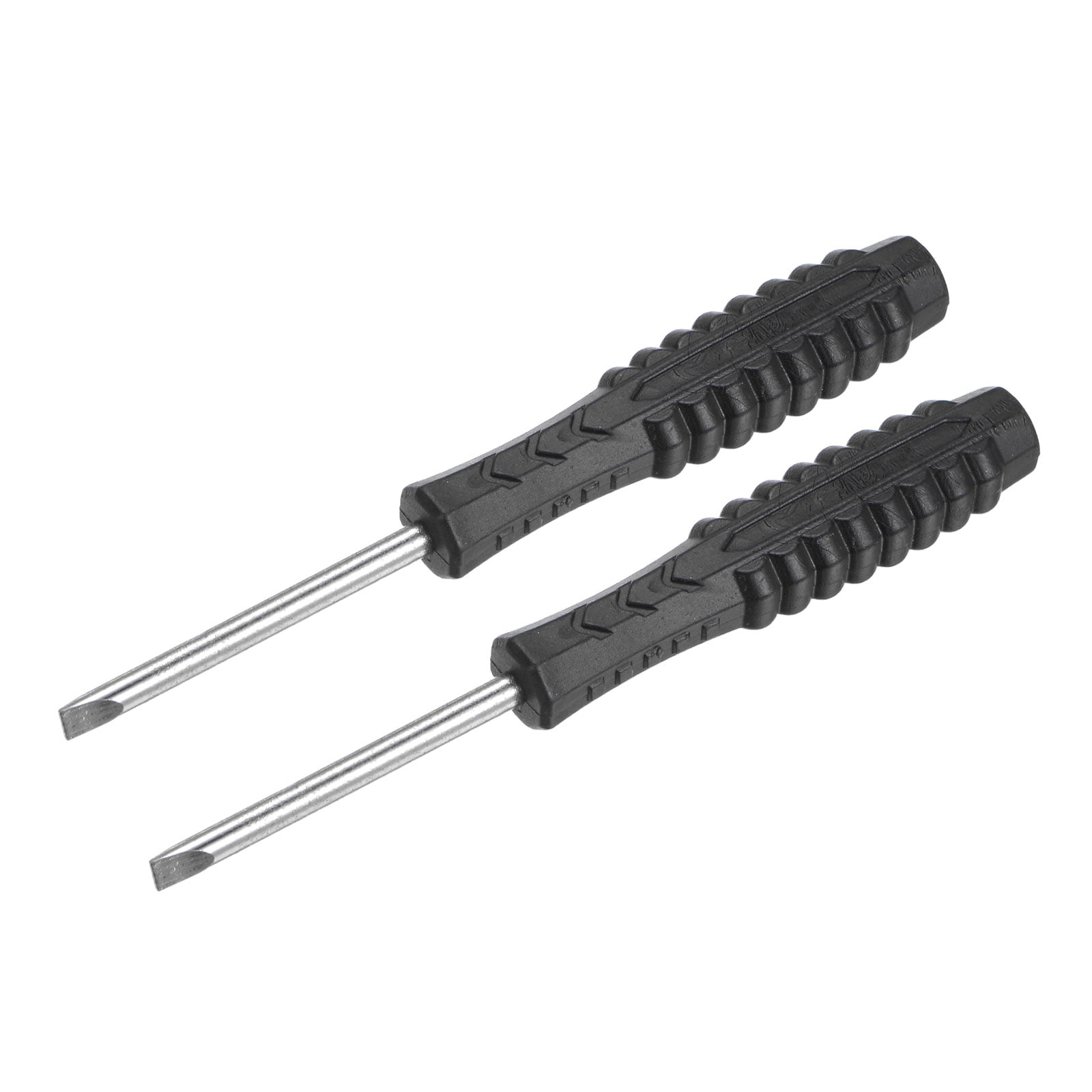 Mini Slotted Screwdriver, 4.0mm Flat Head with NonSlip Handle for Small ...