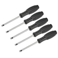 Mini Slotted Screwdriver, 3.0mm Flat Head 115mm Length for Small ...