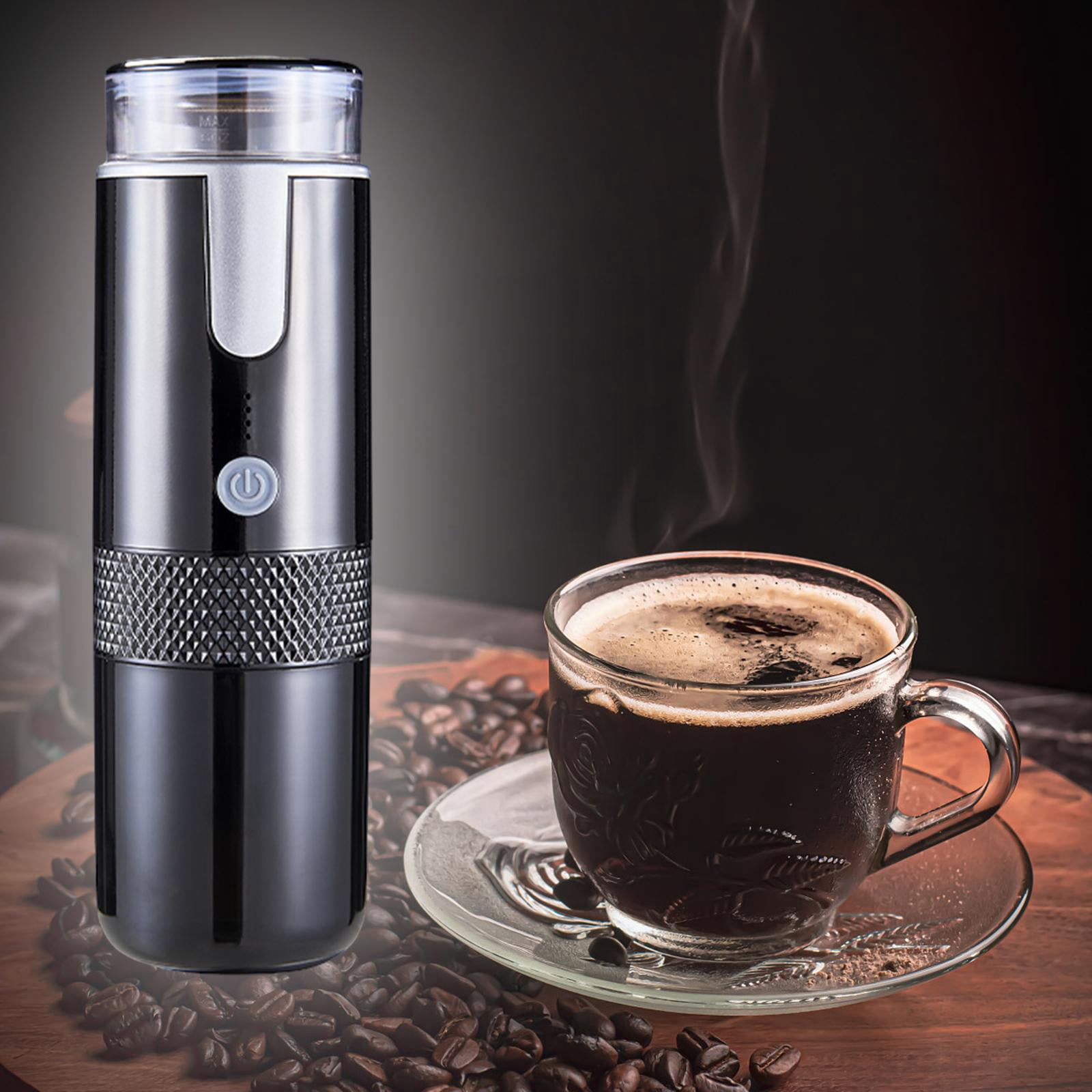 Mini Small Car Coffee Maker Capsule Coffee Machine for Office Outdoor ...