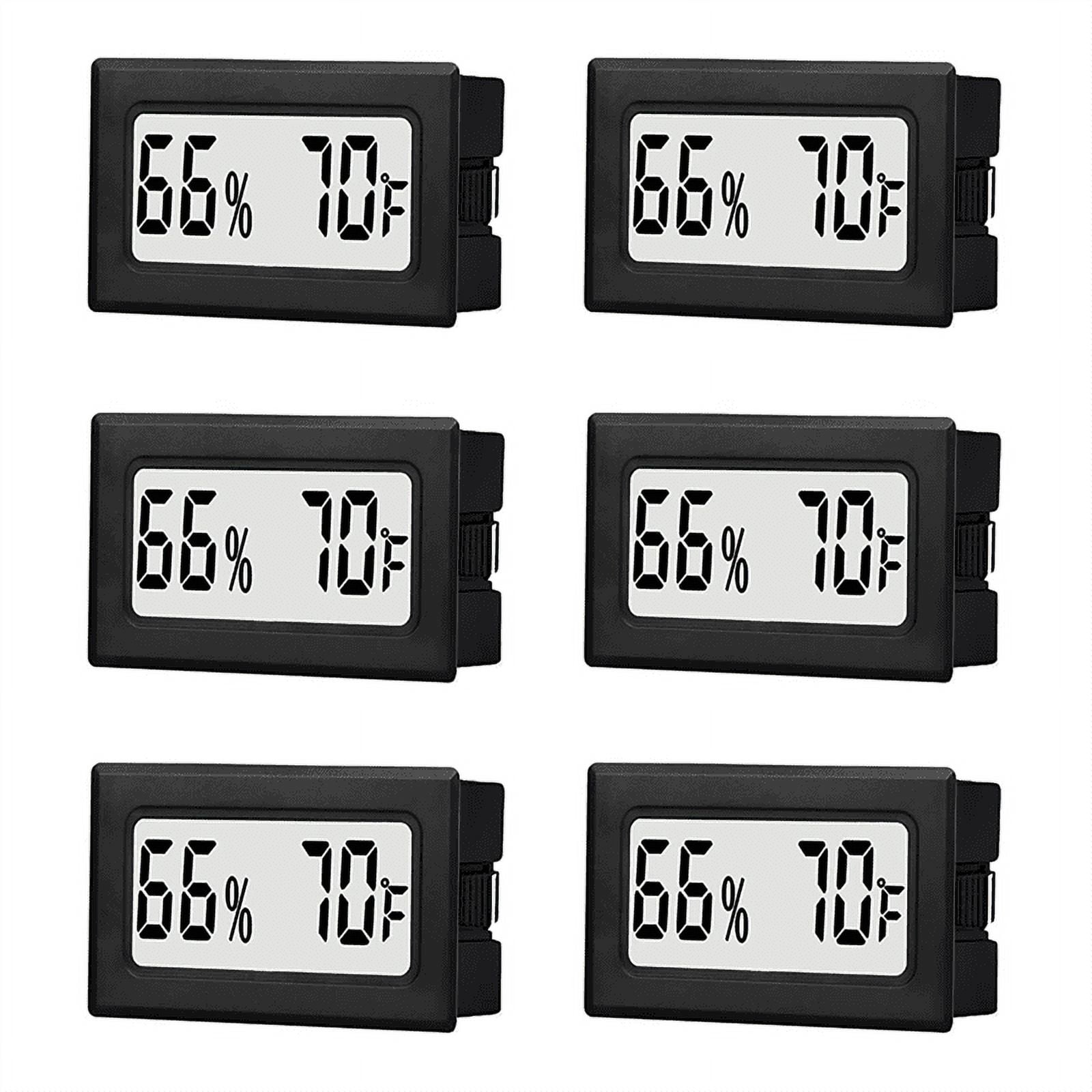 Mini Small Digital Hygrometer Thermometer Indoor with Temp Humidity ...