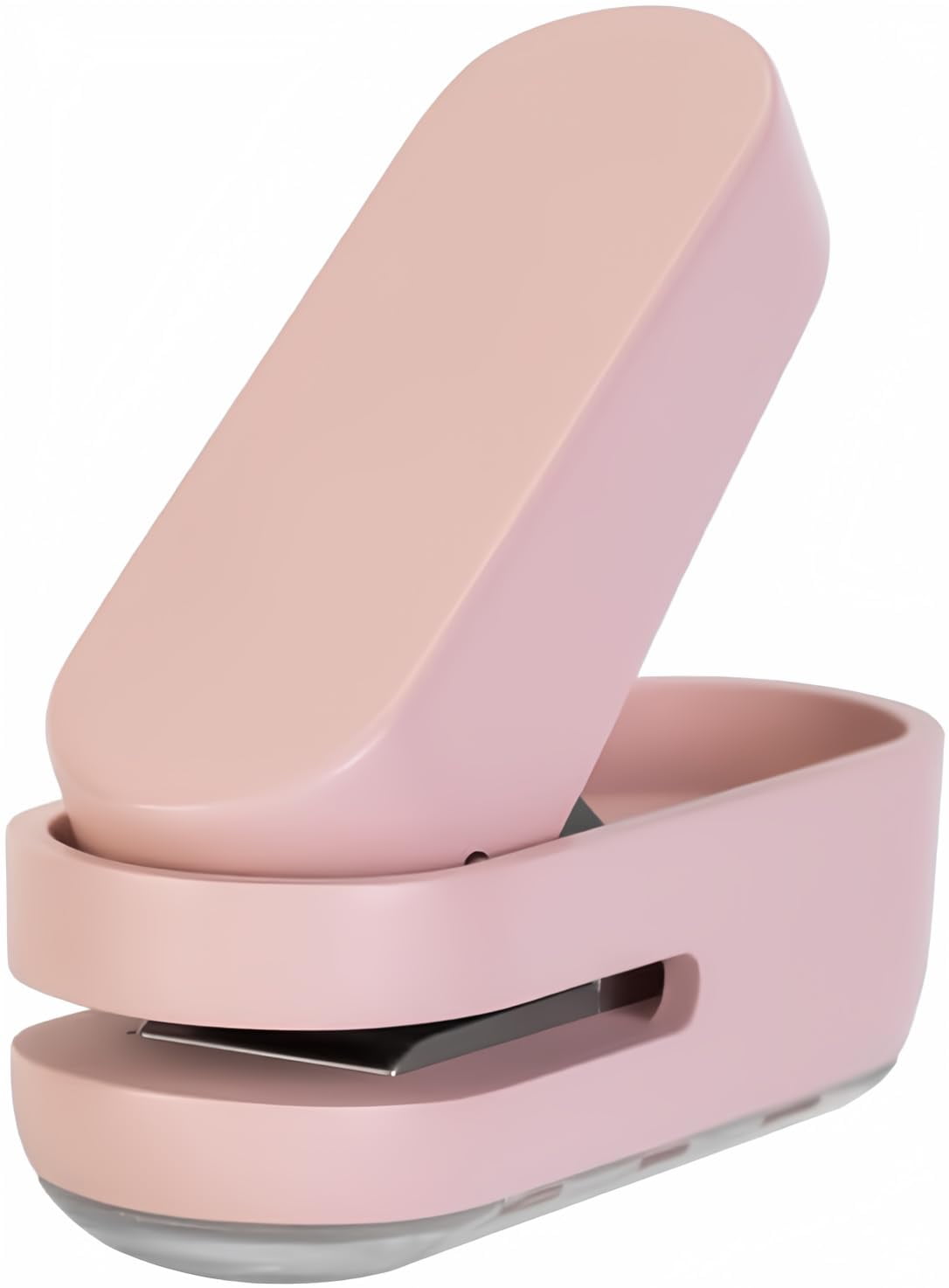 Mini Small Hole Puncher Pink Color, 10 Sheet Paper Capacity Single for ...