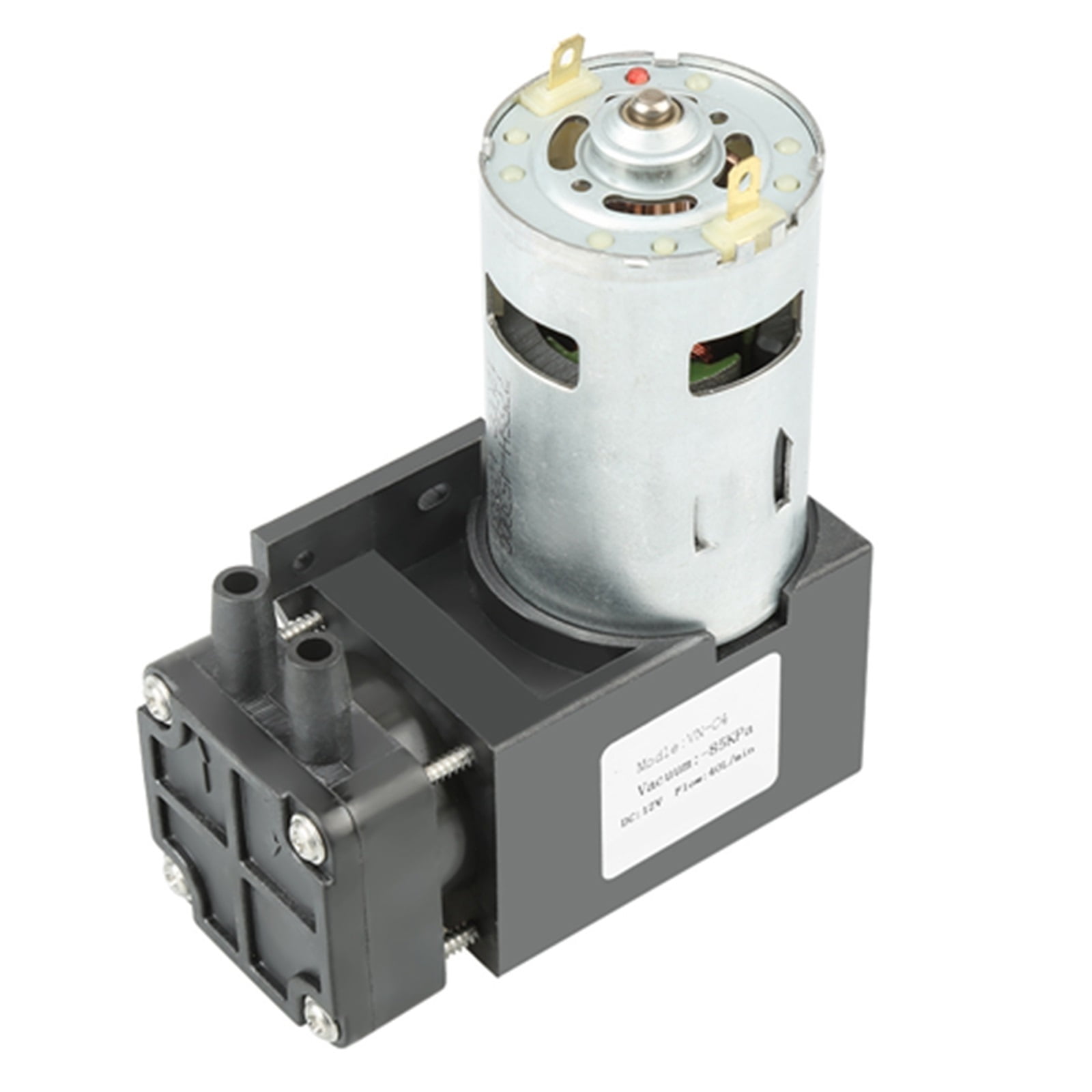 Mini Small Oilless Vacuum Pump 85KPa 40L/min Mini Pump Diaphragm Pump ...