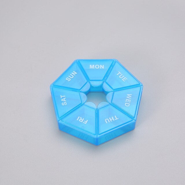 Mini Small Portable Travel Vitamin Pill Box Pills Cases Container ...