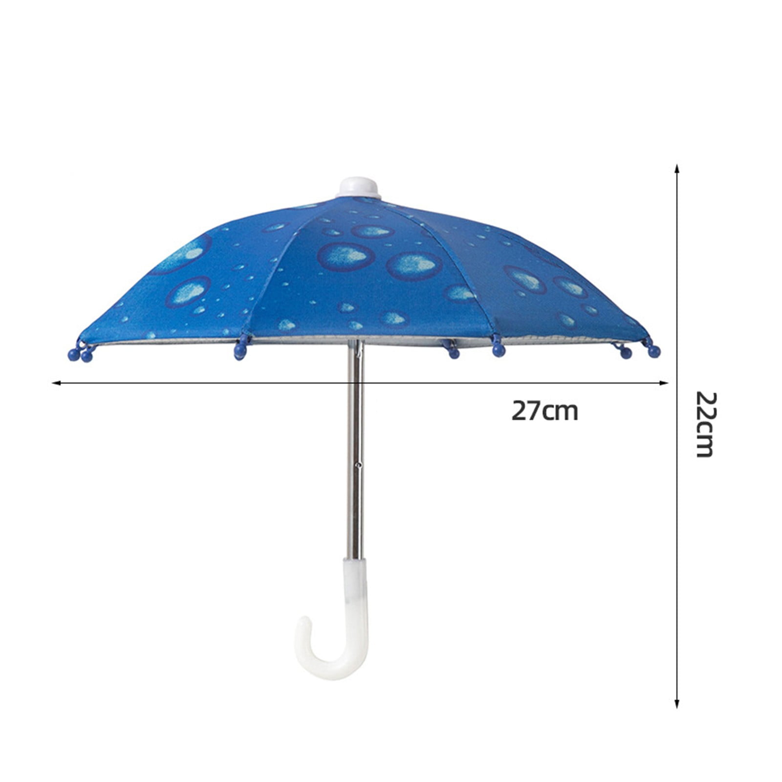 Mini Small Umbrella Art Deco Sunshade Biker Style UV Protection Compact ...