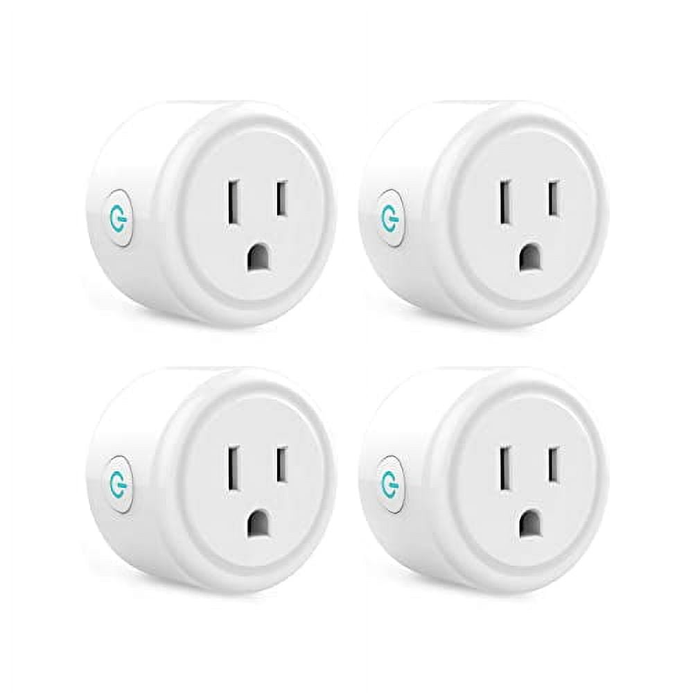 Ghome Smart Mini Wi-Fi Plug Socket, Works with Alexa and Google Home ...