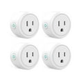 Ghome Smart Mini Wi-Fi Plug Socket, Works with Alexa and Google Home ...