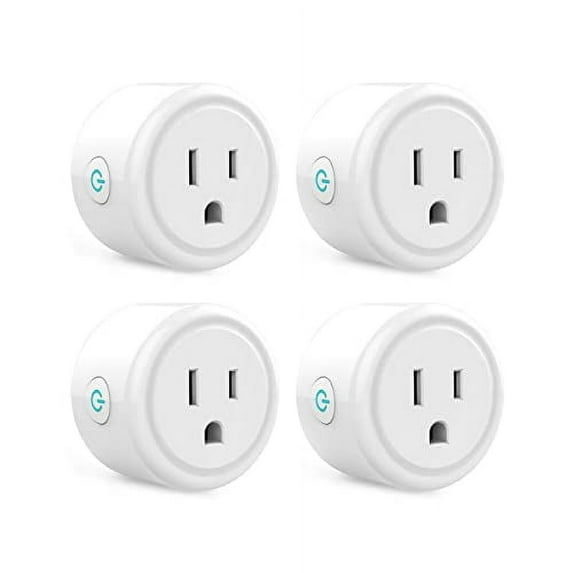 Ghome Smart Mini Wi-Fi Plug Socket, Works with Alexa and Google Home ...