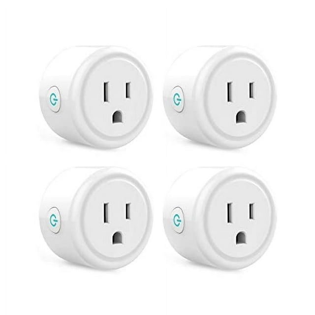 Mini Smart Plug, Wi-Fi Outlet Socket Works with Alexa and Google Home ...