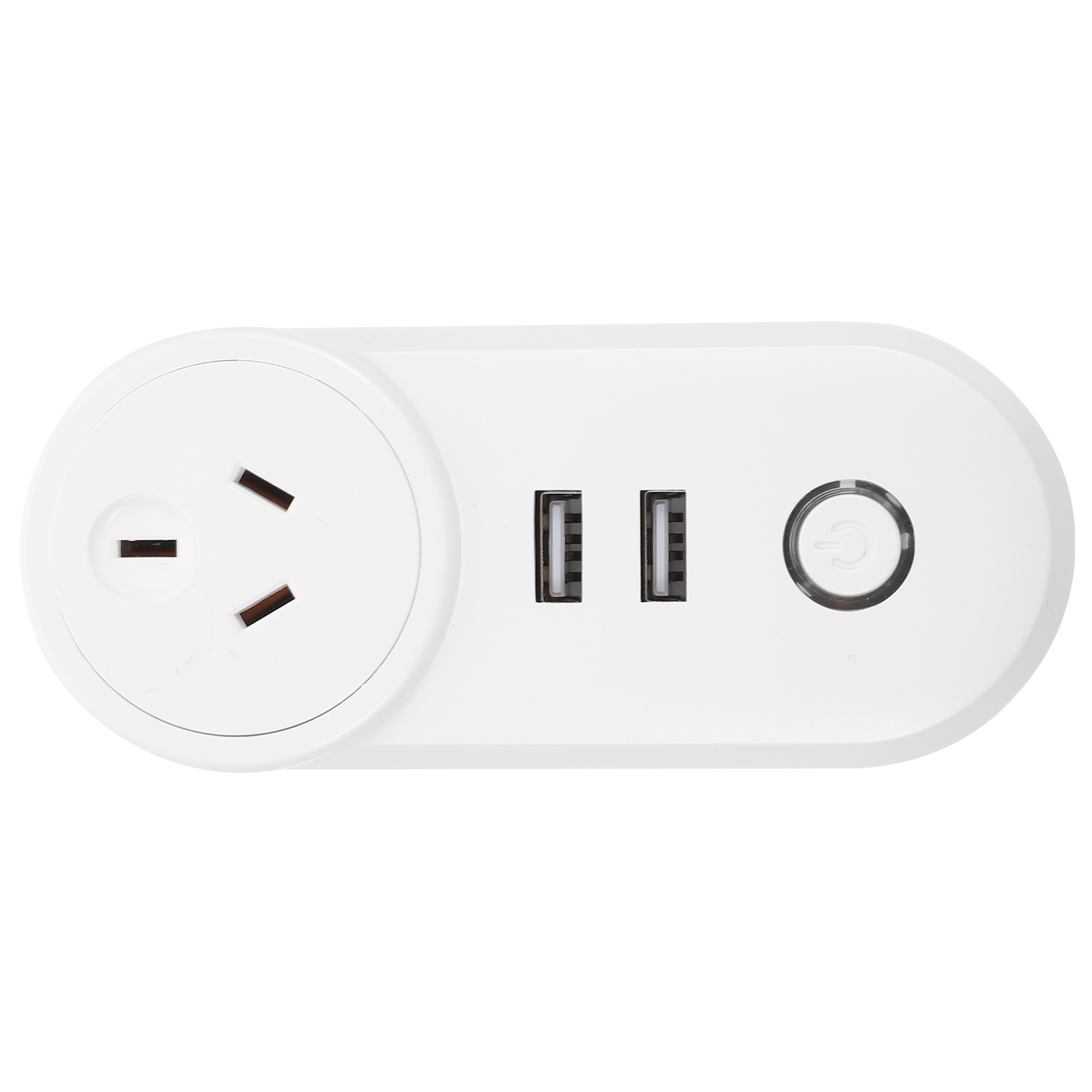 Mini Smart Plug,Wi-Fi Smart Plug Home Outlet with Two USB Plug (AU Plug ...