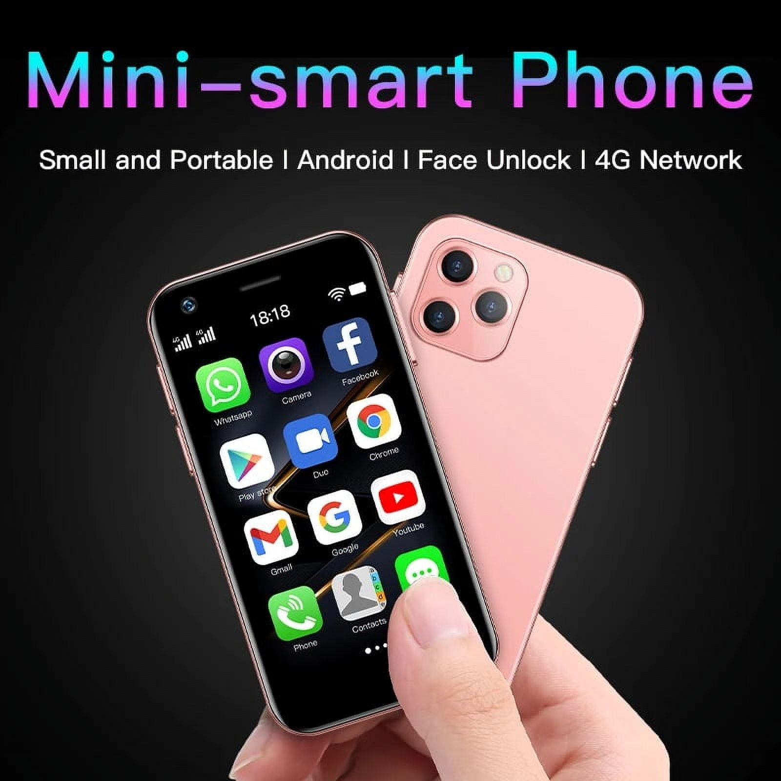 Mini Smartphone Broisae XS12 PRO Android 10.0 Cellphone Dual Analog 4GB ...