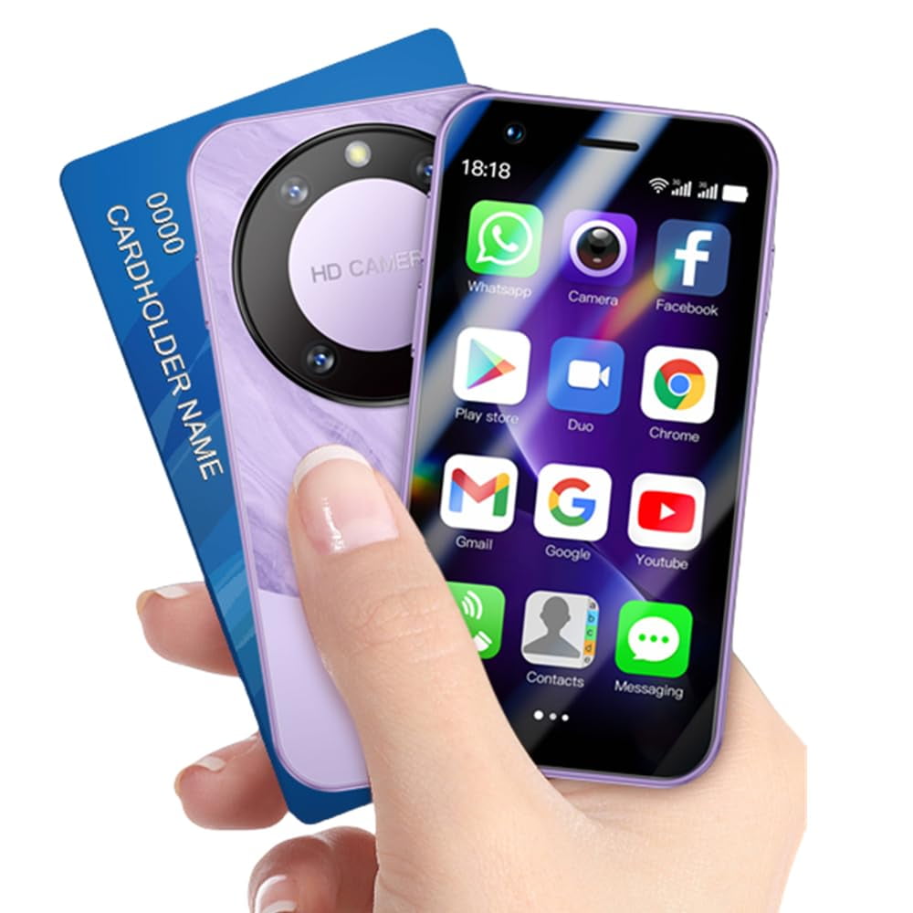 Mini Smartphone for Kids SOYES F8 Pro Max 3G Unlocked 3'' Small Size ...