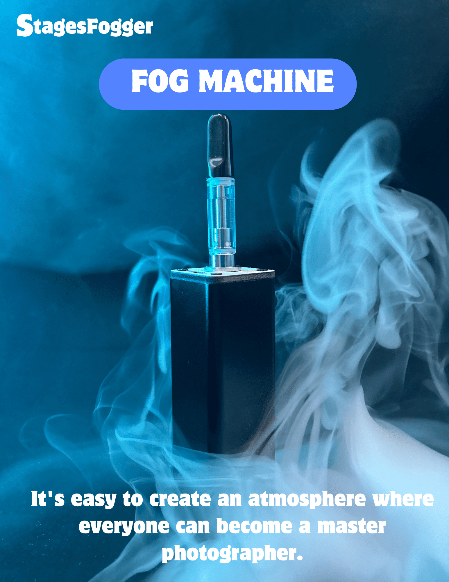 Mini Smoke Machine fog Machine for Photography Cosplay Smoke Making ...