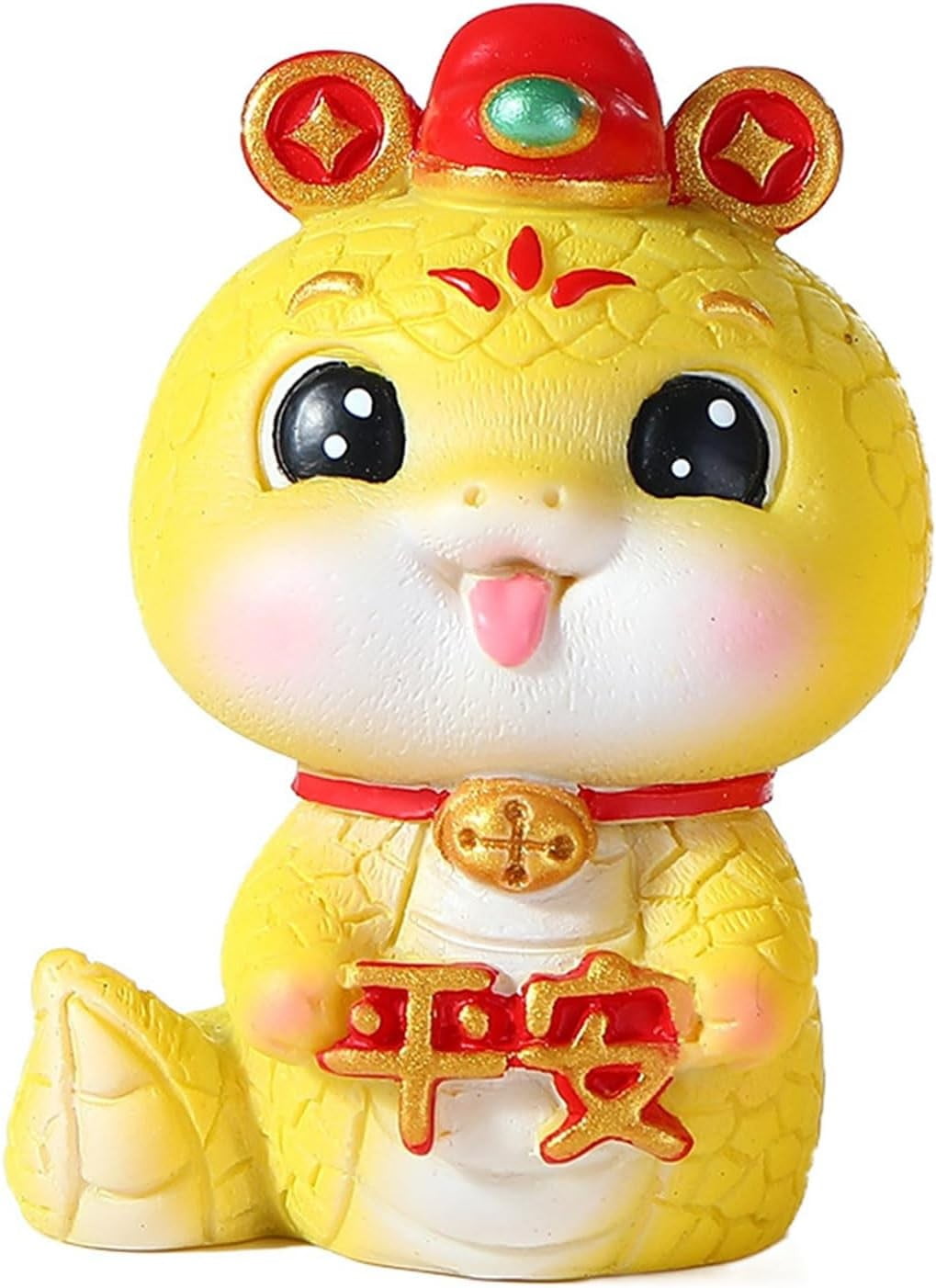 Mini Snake Figurine 2025 Year of the Snake Statues Chinese New Year ...