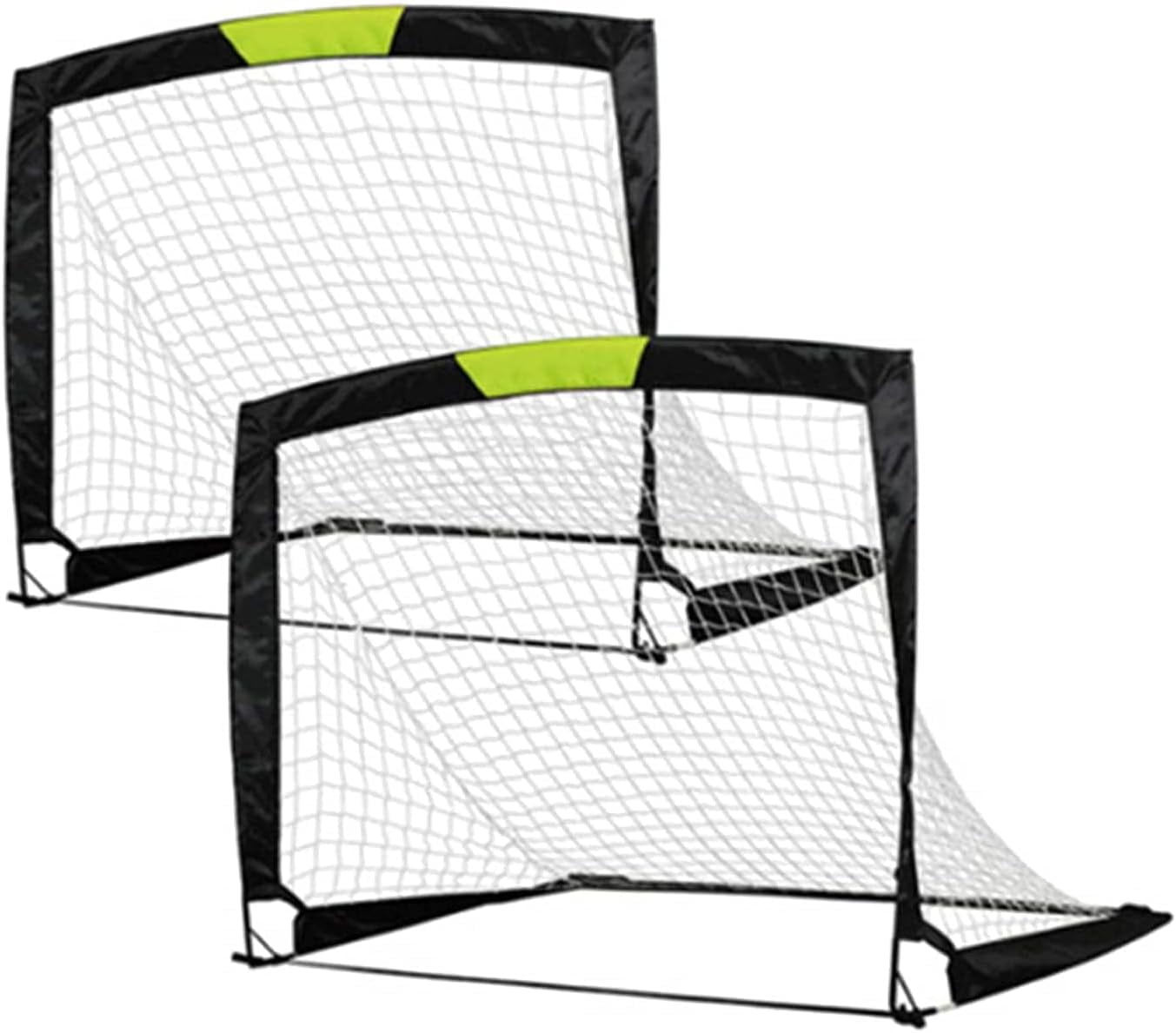 Mini Soccer Goal Portable Soccer Net Pop Up Goal Nets Home Backyard ...