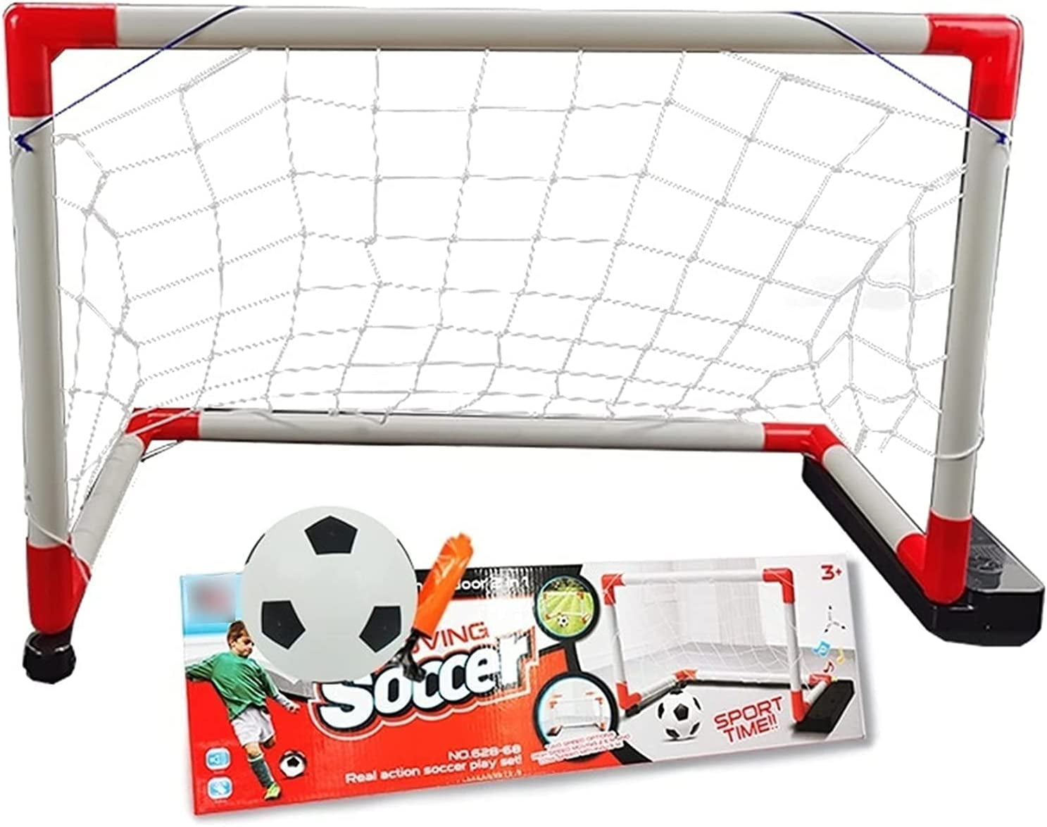 Mini Soccer Goal Portable Soccer Net Pop Up Goal Nets Indoor Football ...