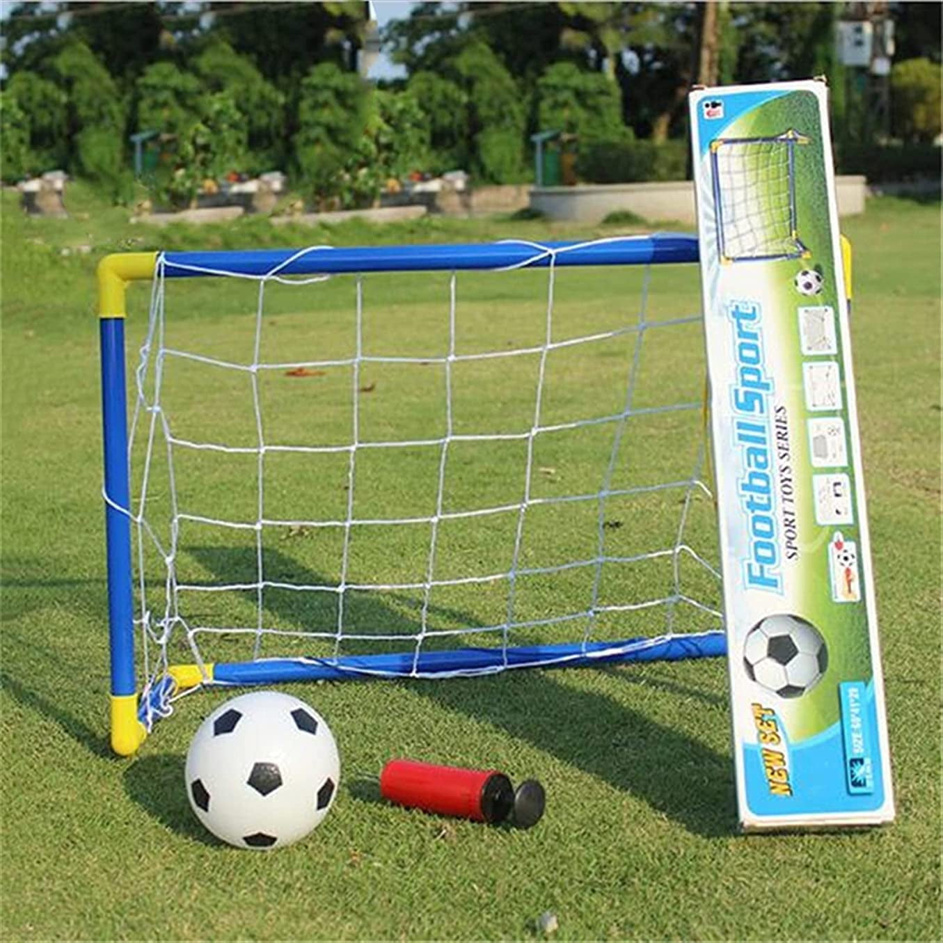 Mini Soccer Goal Portable Soccer Net Pop Up Goal Nets Mini Football ...