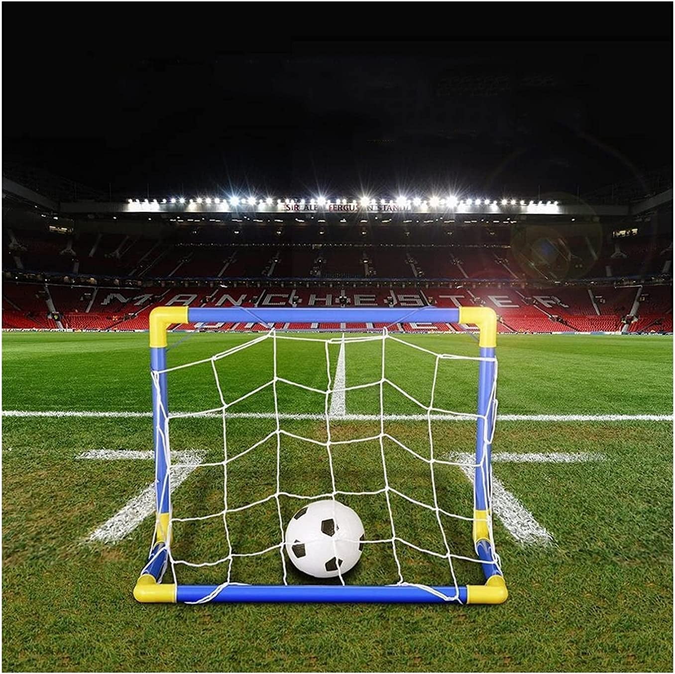 Mini Soccer Goal Portable Soccer Net Pop Up Goal Nets Mini Portable ...