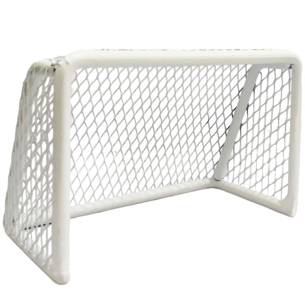 Stainless Steel Mini Soccer Goal Table Game Toy, Football Goal Decor ...