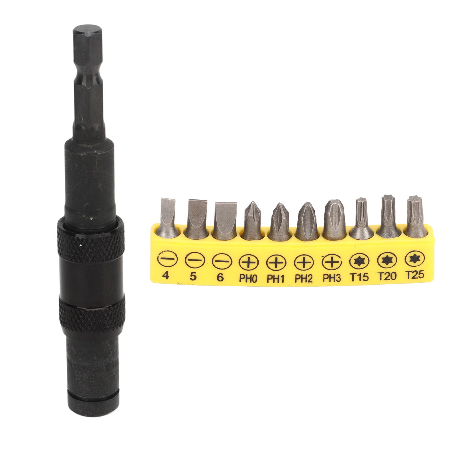 Mini Socket Wrench Multi Angle 10 in 1 6.35mm Quick Release Screwdriver ...