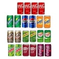 Mini Soda Drinks Variety Pack 7.5 oz (Pack of 22) | 10 Flavors Drinks ...