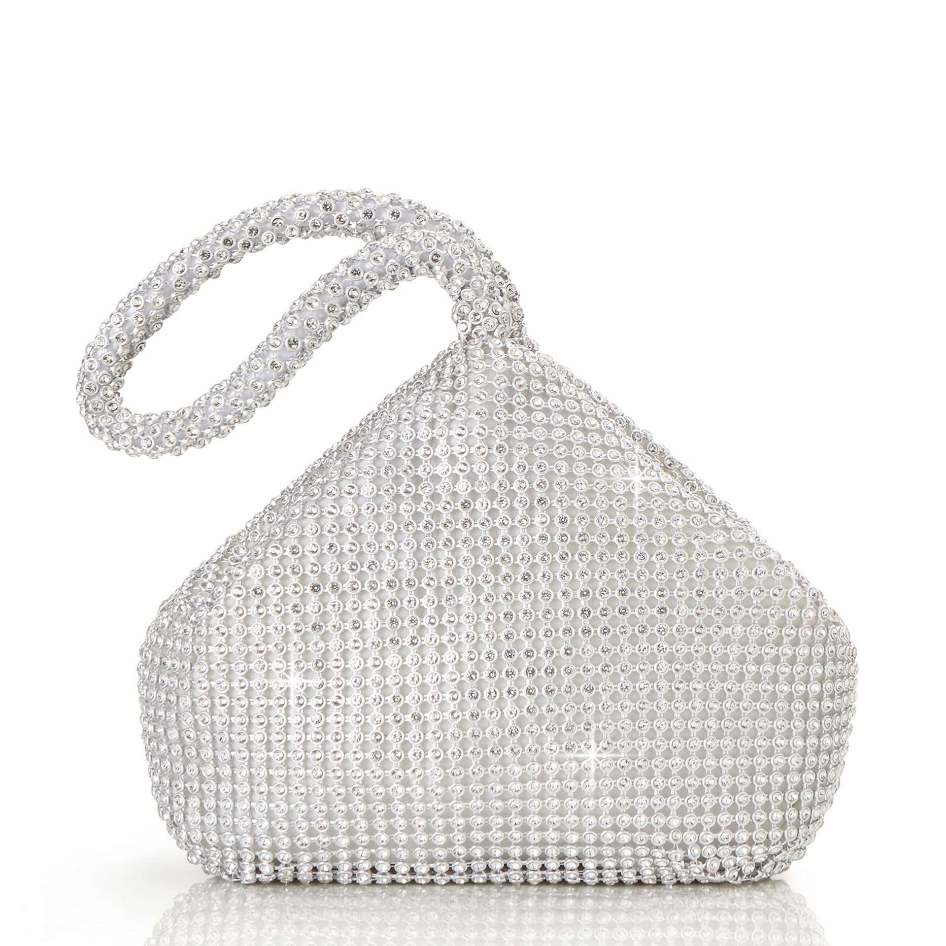 Mini Soft Body Women Girl Bride Diamante Crystal Evening Bag Prom ...