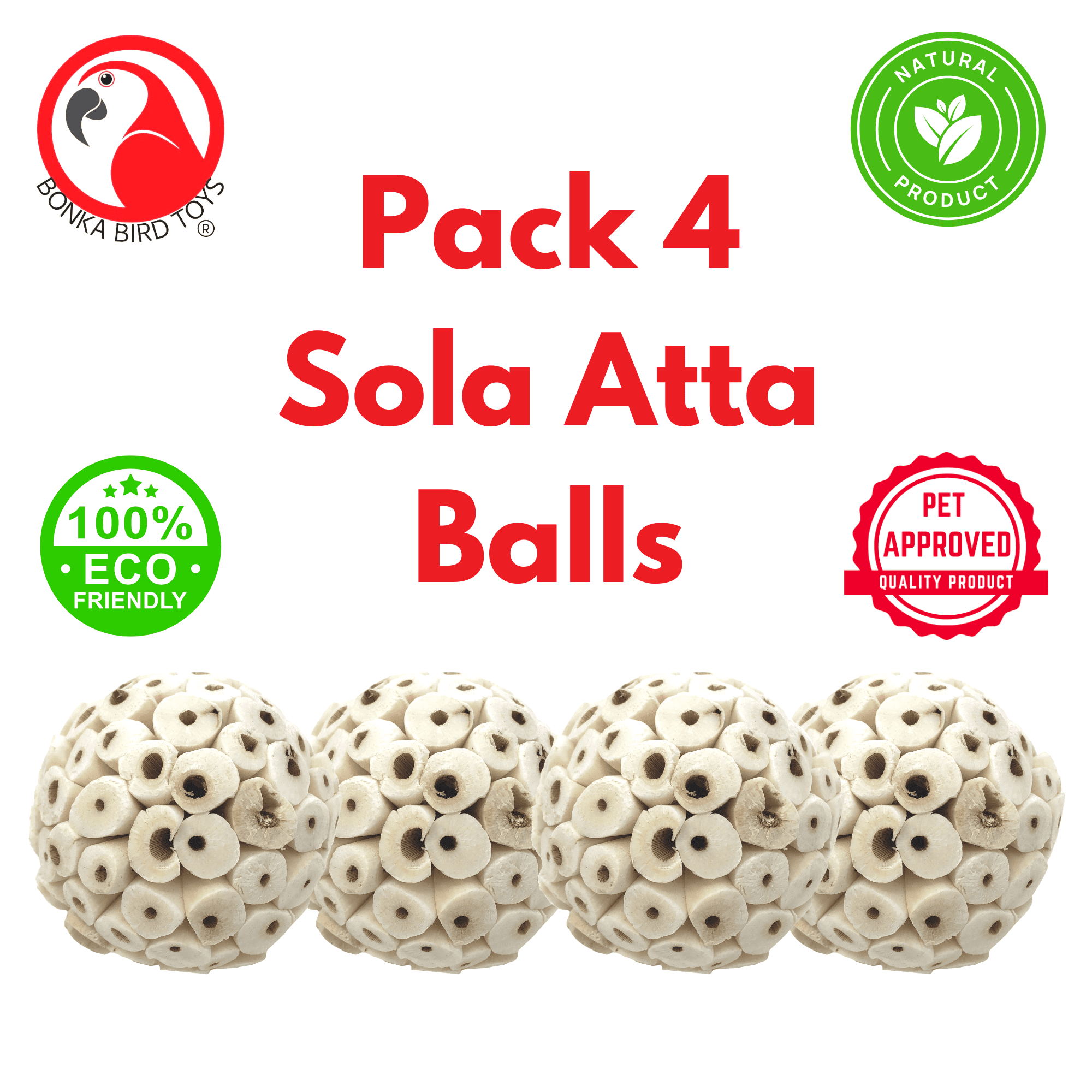 Mini Sola Balls Size: 2354 Pk4 - Walmart.com