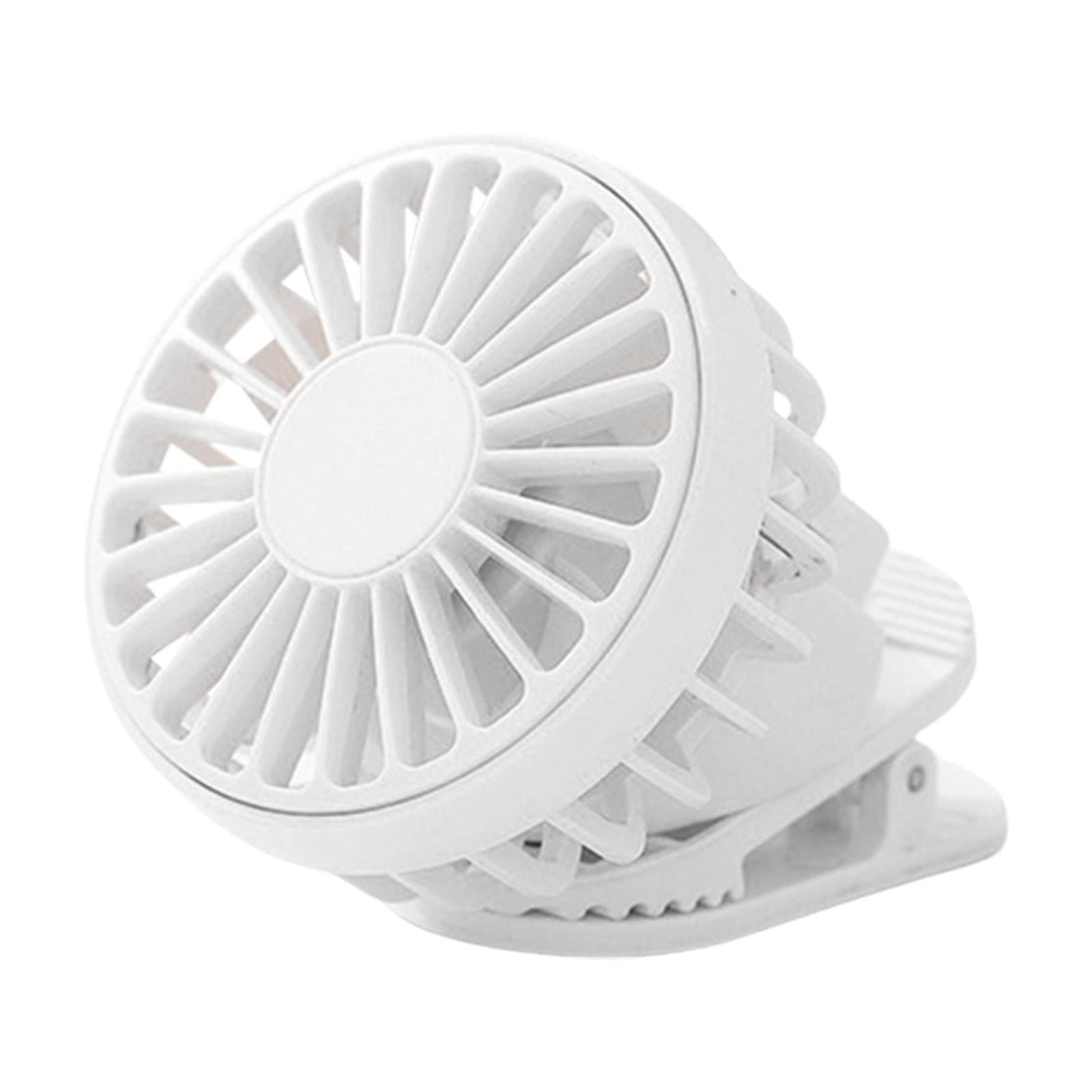 Mini Solar Fan Hat Clip USB Rechargeable Outdoor Personal Fan with ...