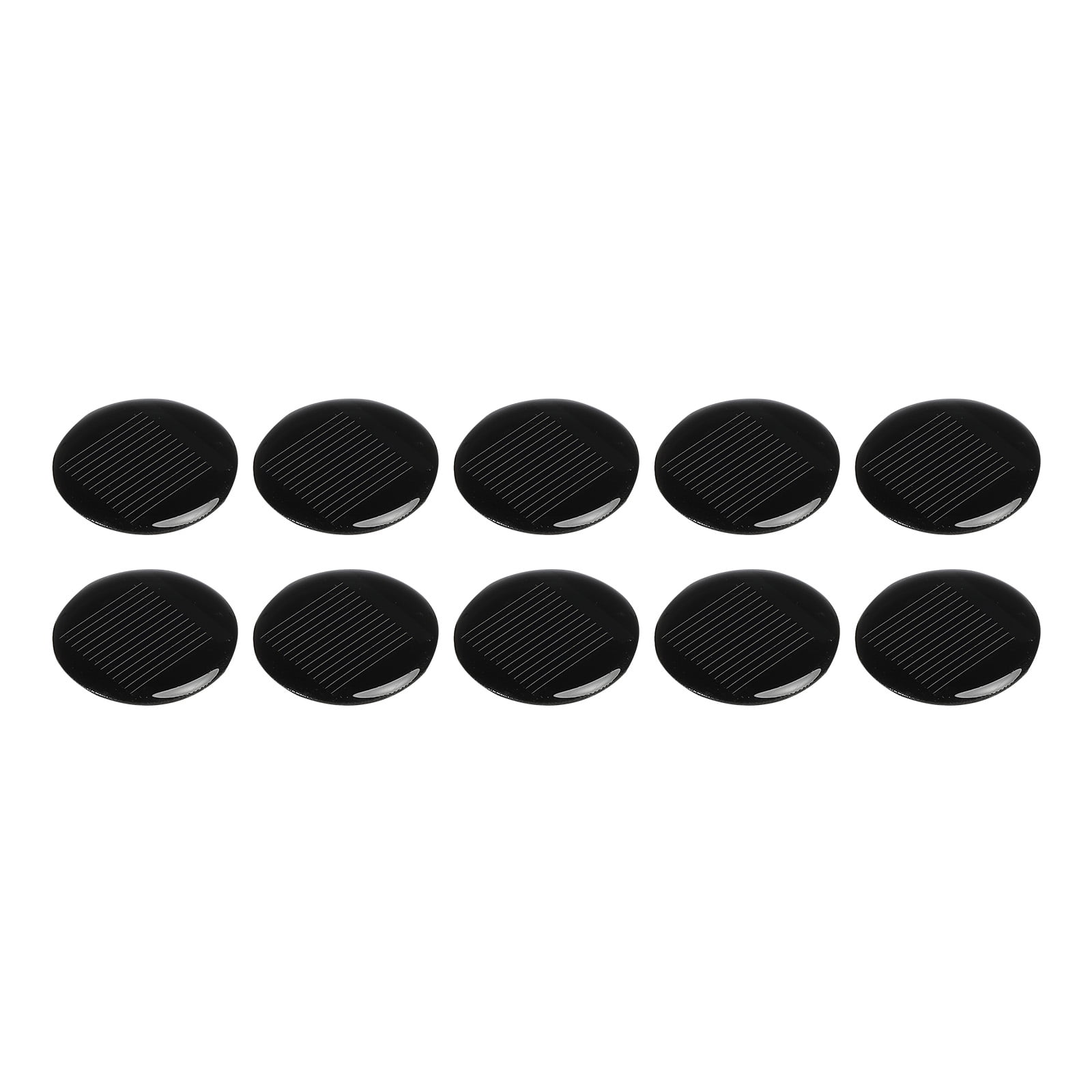 Mini Solar Panel Cell 0.5V 140mA 0.07W 32mm for DIY Project Pack of 10 ...