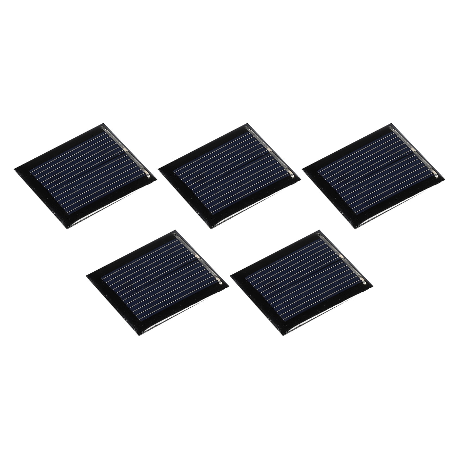 Mini Solar Panel Cell 1V 80mA 0.08W 30mm x 25mm for DIY Project Pack of ...