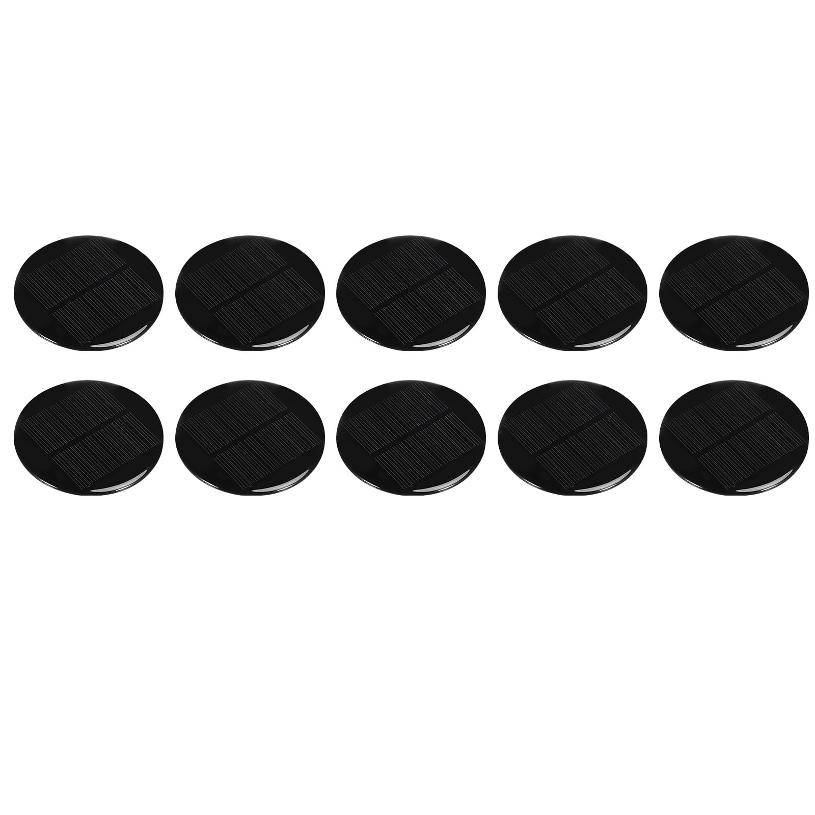 Mini Solar Panel Cell 4V 130mA 0.52W 72mm for DIY Project Pack of 5 ...